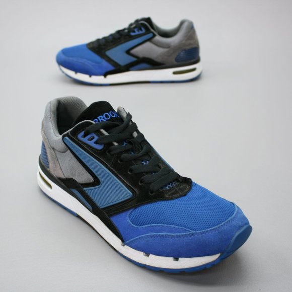 Brooks | Shoes | Vintage Brooks Mens 9 Fusion Blue Running Shoes ...